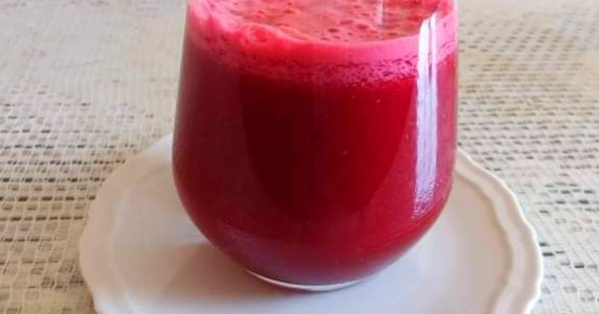 Extracto De Zanahoria, Beterraga Y Manzana🥕🌰🍏 Receta de Doris Jaime- Cookpad