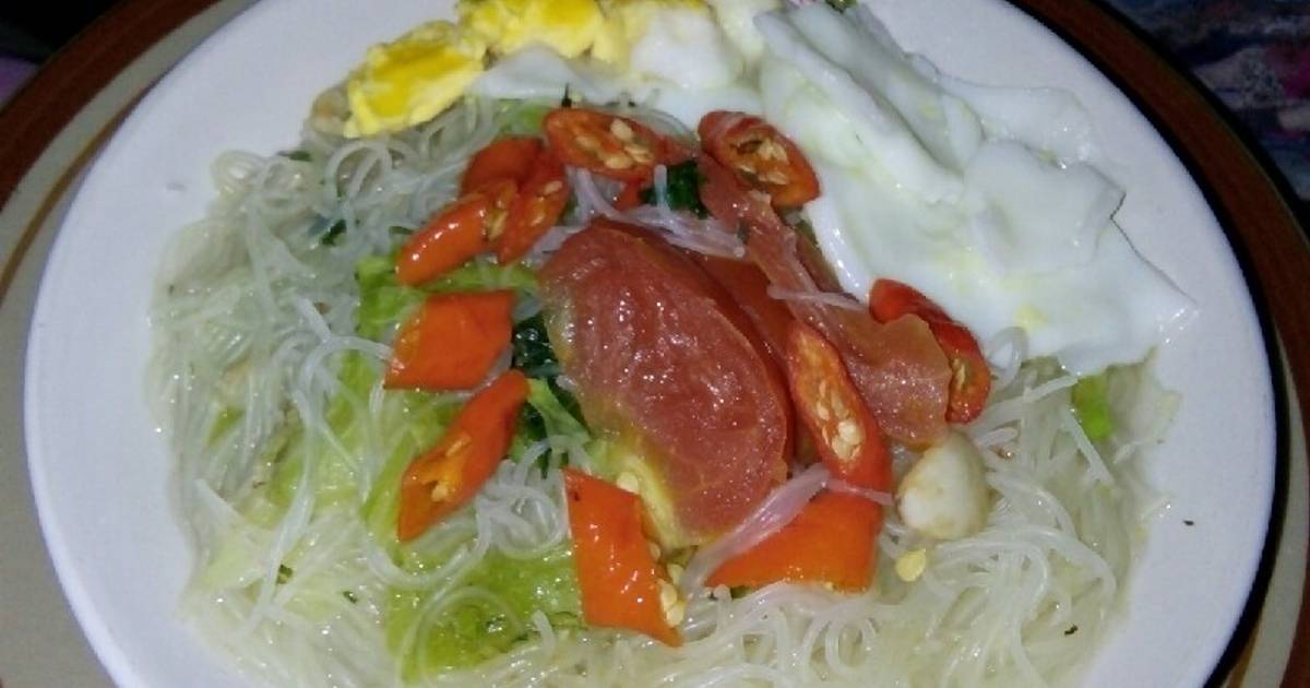 Resep Mie Soun Kuah Simple oleh yuni - Cookpad