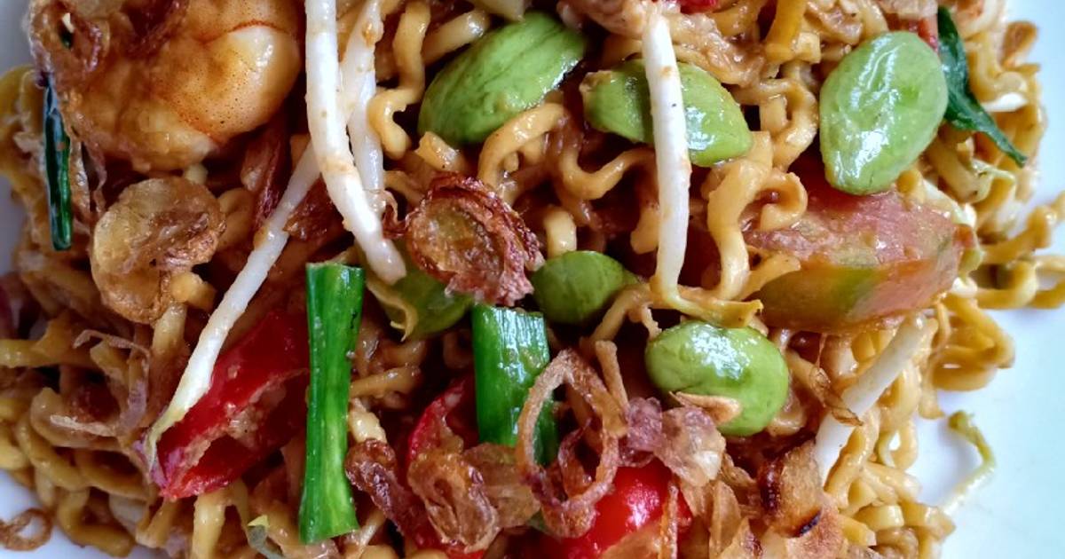Resep (Seri Mie) Mie Goreng Becek oleh Jelita - Cookpad