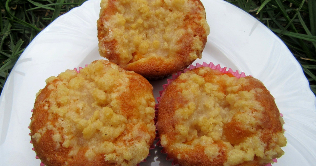 Barackos Morzsás Muffin | Edit receptje - Cookpad receptek