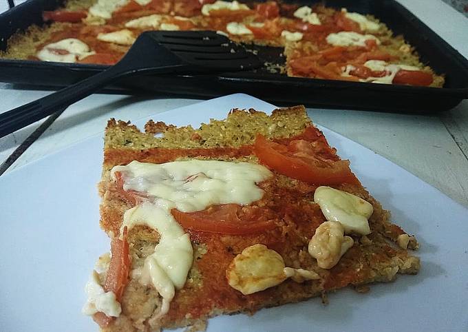 Pizza de Coliflor Receta de kiki- Cookpad