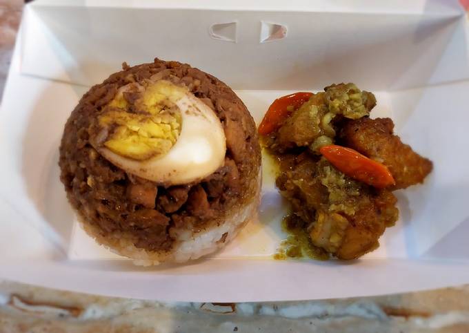 Resep Nasi tim ayam telor oleh Madita's Kitchen - Cookpad