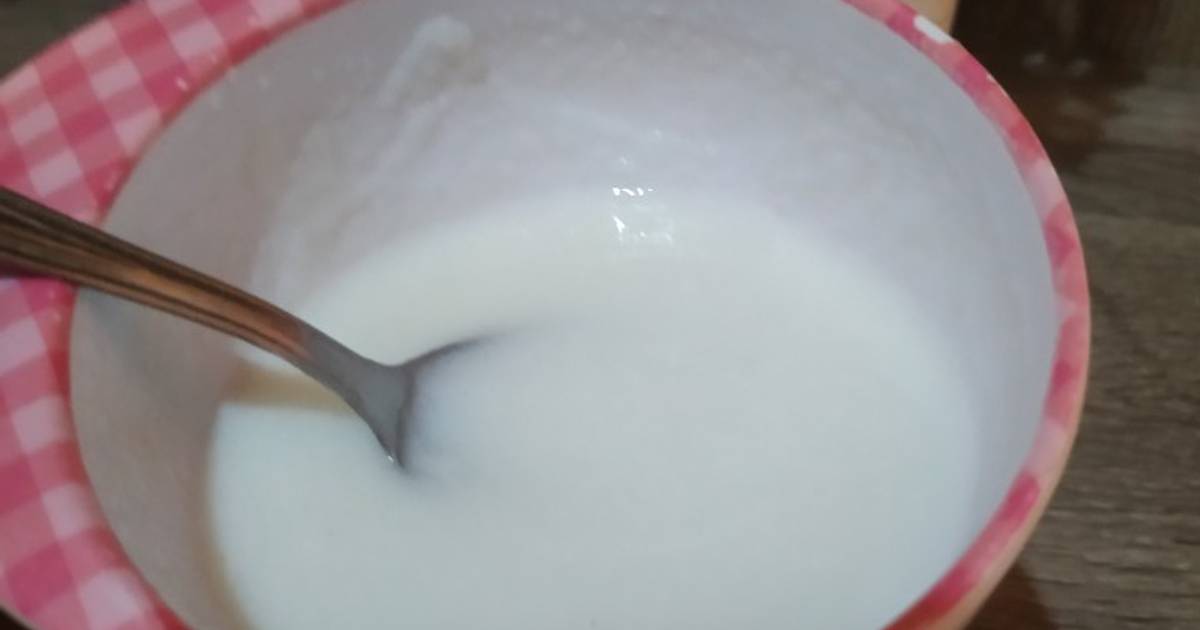 Resep MPASI Bubur Tepung Beras Susu oleh Putri Maria Ulfa - Cookpad