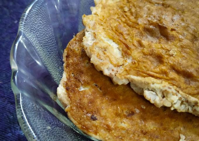 Leftover Rice banana pancakes Recipe by Vertika Tyagi - Cookpad