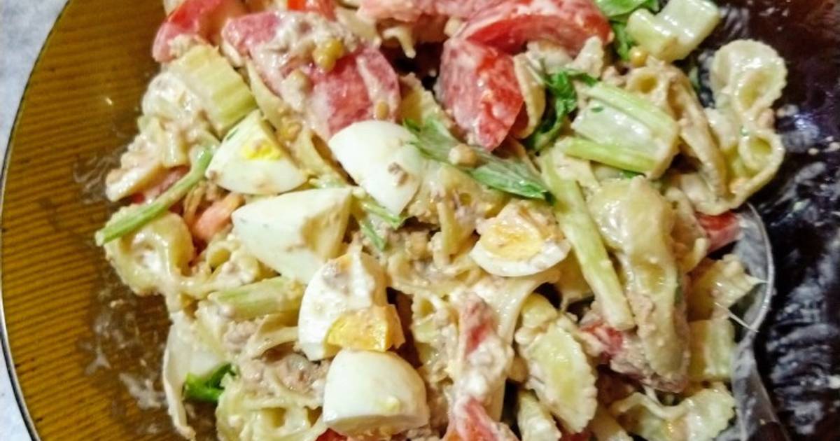 Ensalada de atún apio huevo - 24 recetas caseras- Cookpad