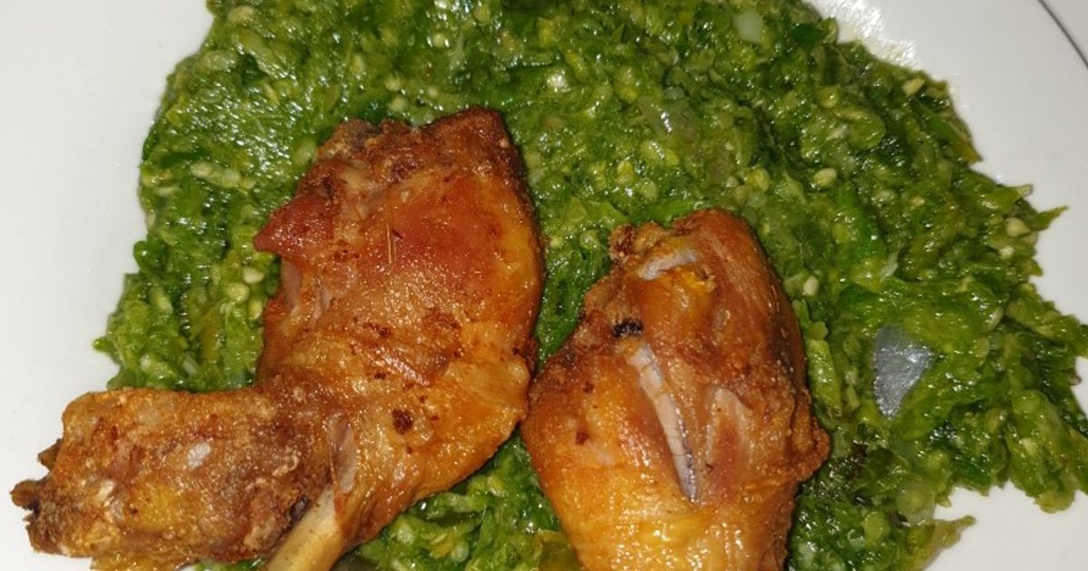 Resep Ayam Cabe Ijo Favorite! oleh Mybei Indah - Cookpad