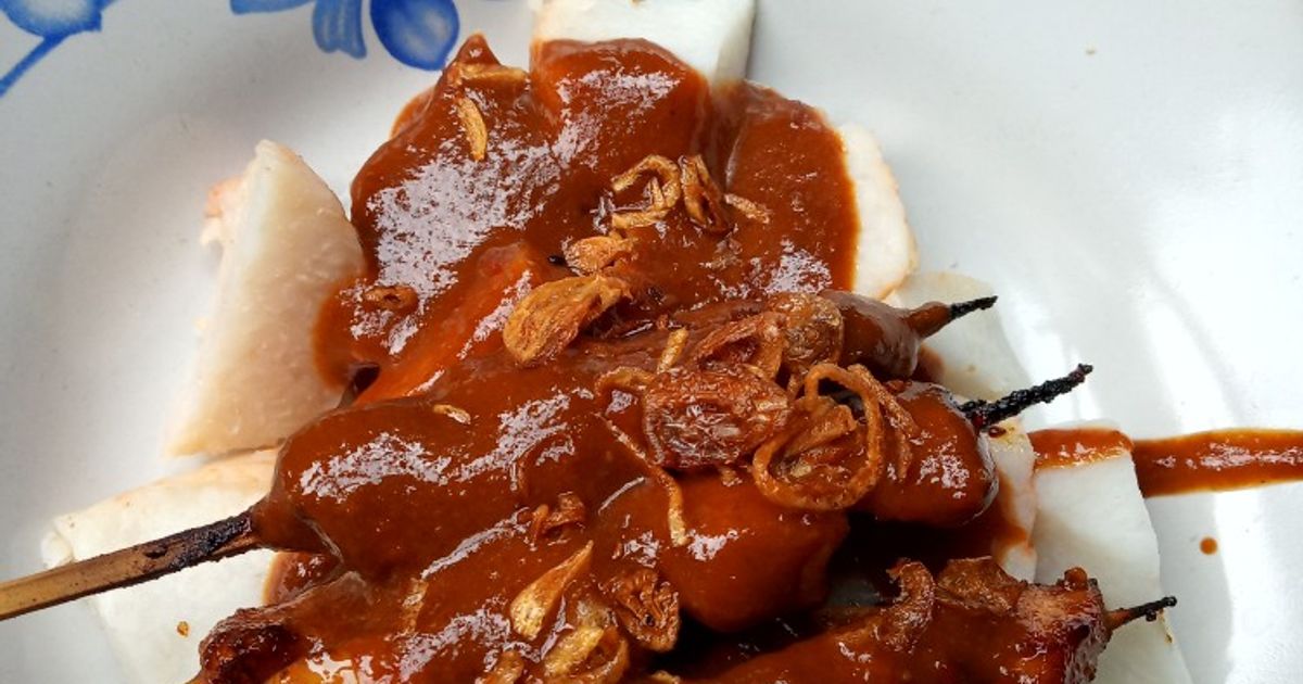 Resep Sate Ayam Dengan Bumbu Kacang Khas Banjarmasin oleh eka novianty ...