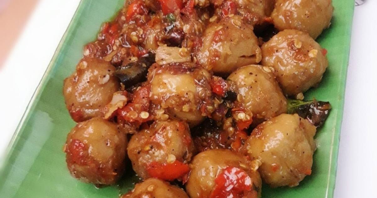 8 resep bakso bledek bakso pedas enak dan mudah - Cookpad