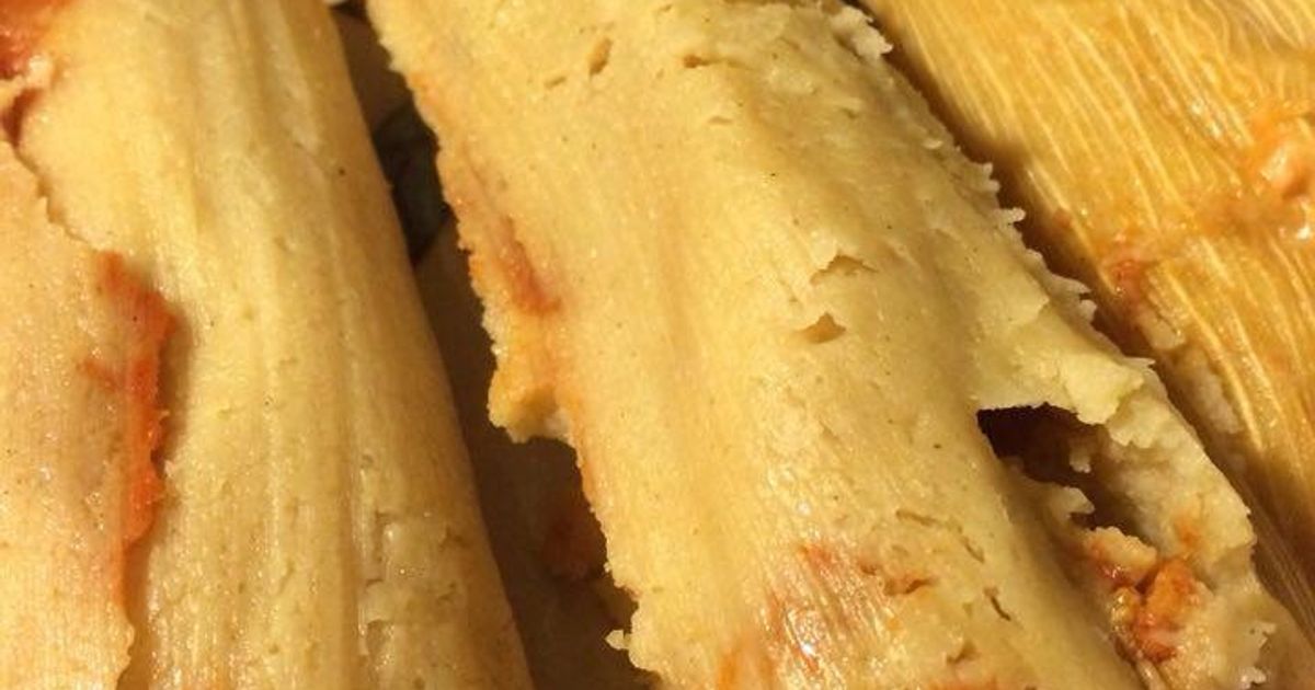 Tamales De Mami Chelo (Mole Y Chilorio) Receta de macorose66- Cookpad