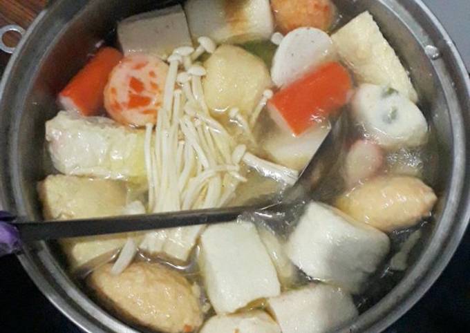 Resep Kuah Kaldu Steamboat (Homemade) oleh Riska Noviastuty - Cookpad
