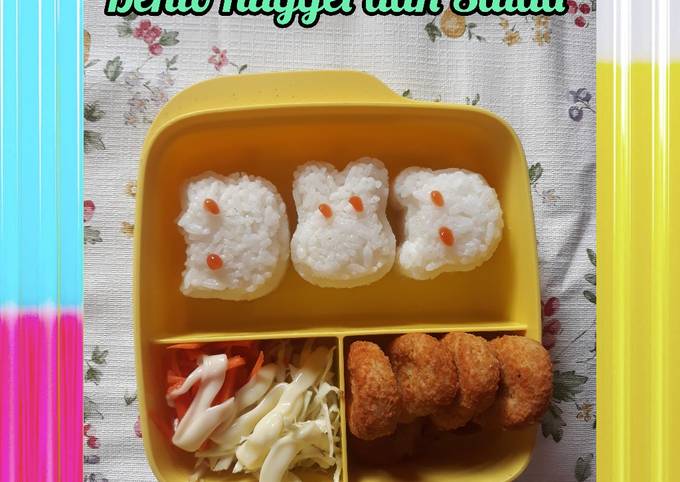 Resep Bento nugget dan Salad oleh Liez_Tya - Cookpad