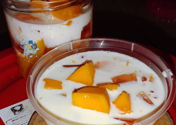 Resep Mango Sago Dessert Oleh Keysha Azzahra Cookpad