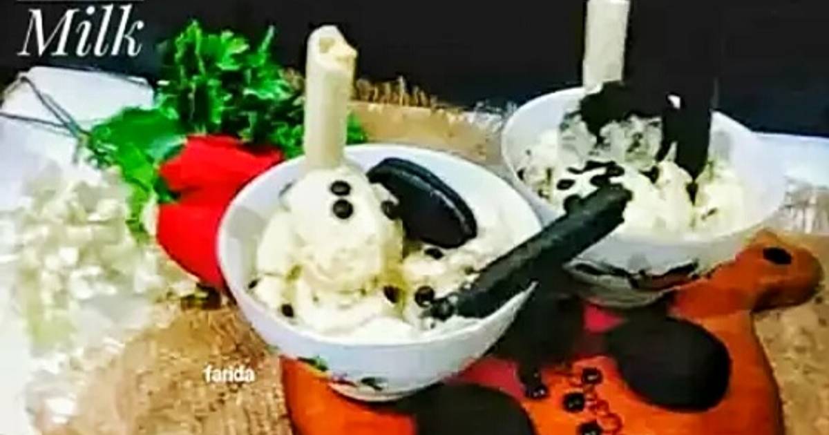 Resep Banana Ice Cream Milk oleh farida Sulthan 🇮🇩 (IG. Malika02782 ...