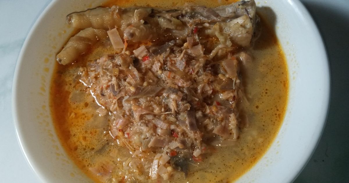Resep Sayur Jantung Pisang Santan (Kembang Gedang) oleh Khoridatun ...