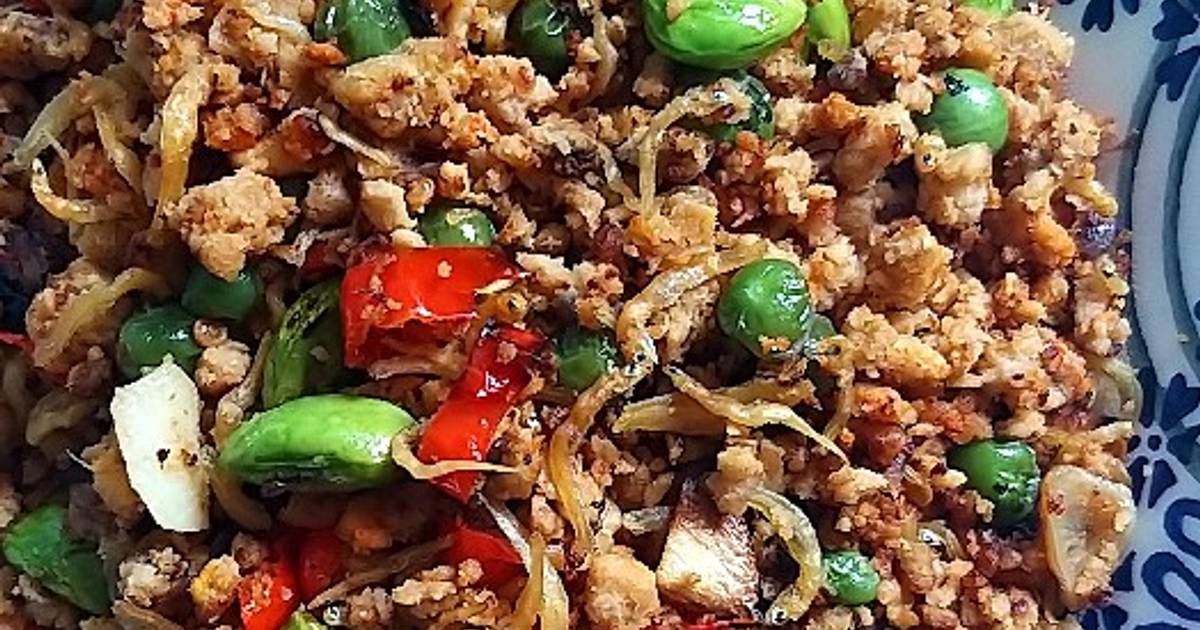 120 resep tumis pete oncom enak dan mudah - Cookpad