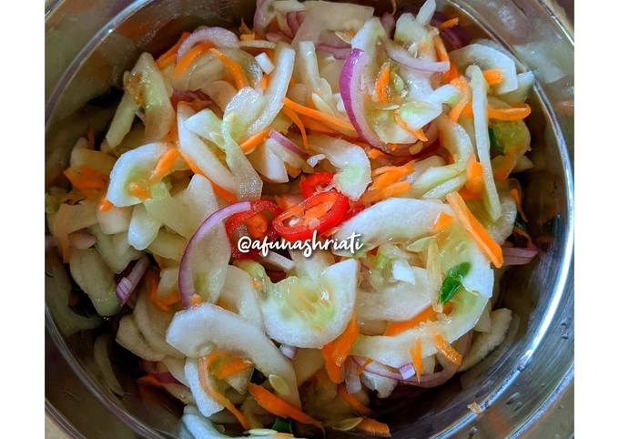Resipi Acar Timun Hijau Tua oleh aFun ashriati - Cookpad
