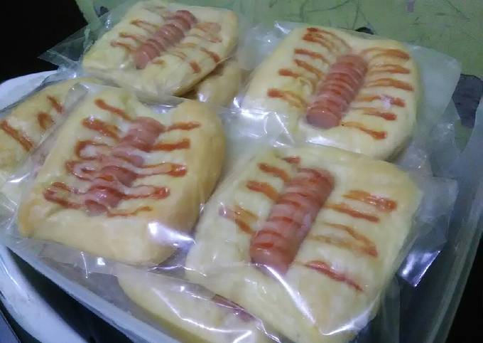Resep Roti sosis mayo favorit anak2 oleh Halimah Ummu Mirza_Aisyah ...