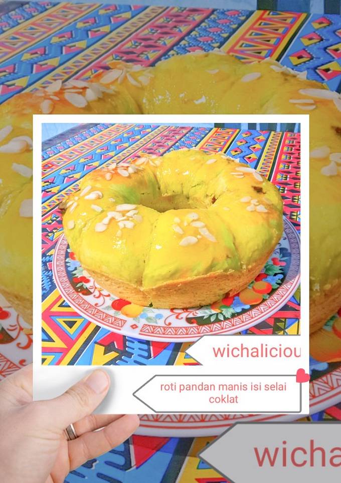 Resep Roti pandan isi selai coklat oleh WIKA NOFRIANA - Cookpad