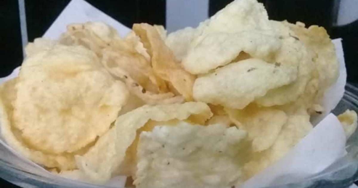 348 resep emping goreng bawang putih enak dan mudah - Cookpad