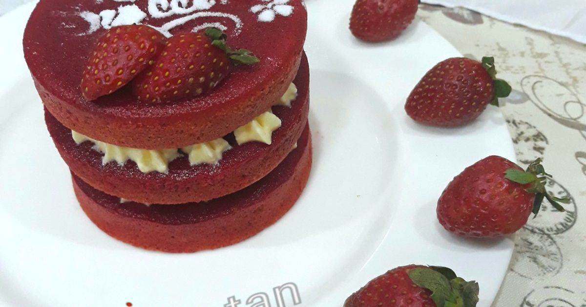 Resep Red Velvet Cake With Beet oleh Wiena tan - Cookpad