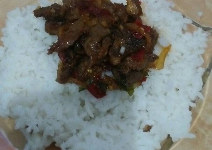 Resep Daging goreng mercon oleh Thita Funfun - Cookpad