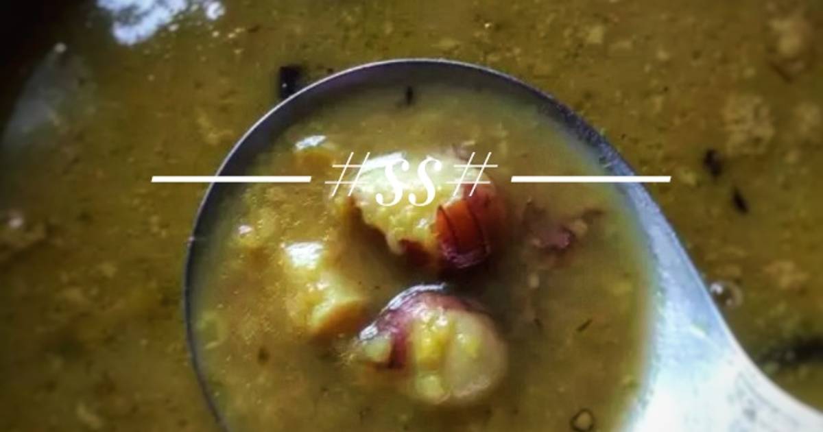Mung bean (Dal) with Jackfruit seeds Recipe by Sumita Saha - Cookpad