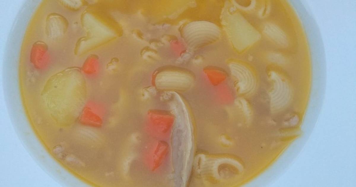 Sopa de galets - 40 recetas caseras- Cookpad