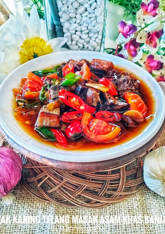 Resep Iwak karing telang masak asam khas banjar oleh Minie Nora ...