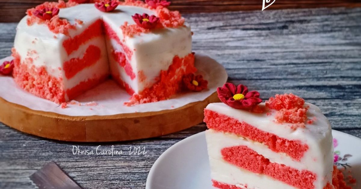 Resep Bolu Red Velvet Magic Com oleh Oknisa Carolina - Cookpad