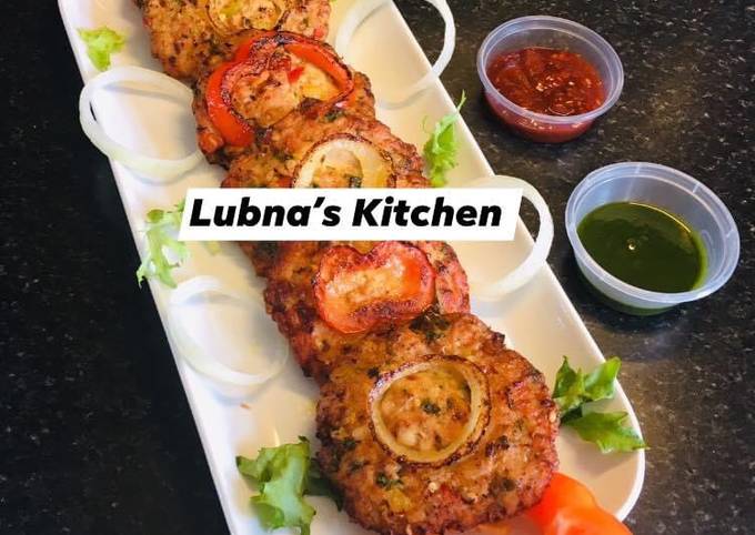 Chicken chapli kabab Recipe by Lubna’s Kitchen - Cookpad