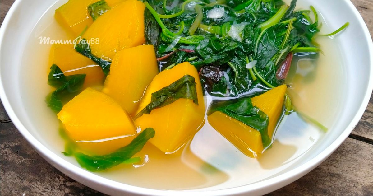 964 resep labu bayam bening enak dan mudah - Cookpad