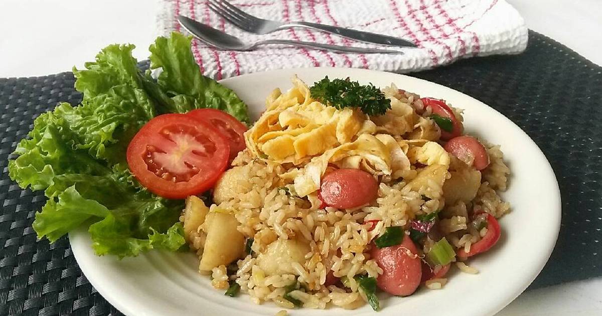 Resep Nasgor Sosis oleh Nur Sabatiana - Cookpad