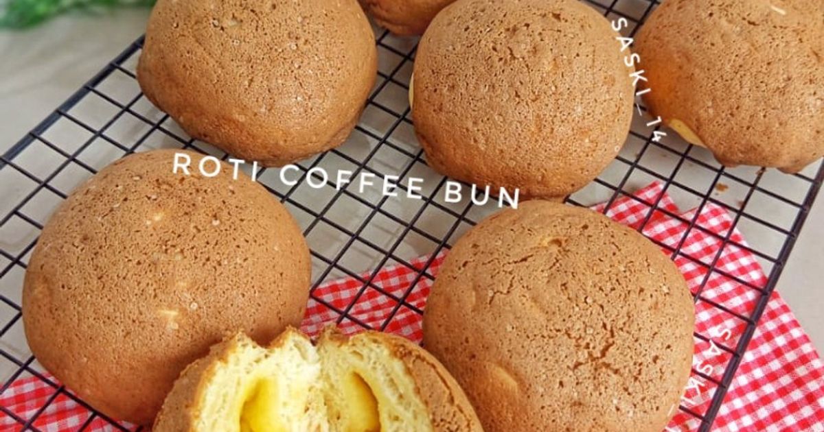 Resep Roti Coffee Bun oleh Fara Saskia - Cookpad