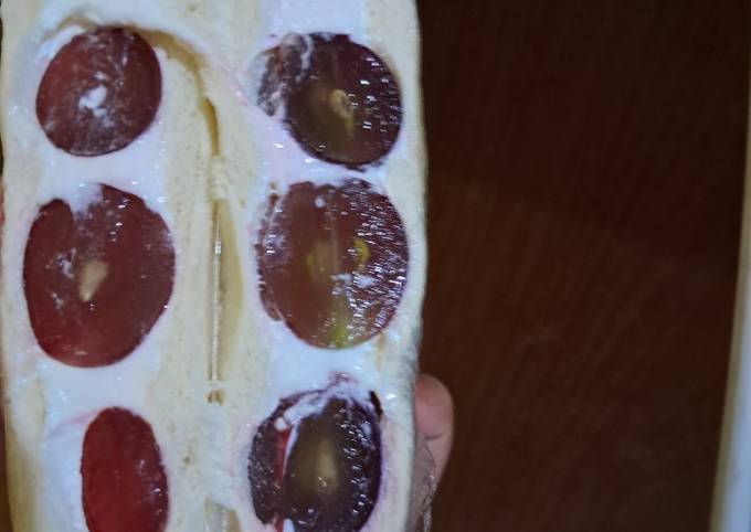 Resep 27. Fruit sando (Sandwich Jepang) isi buah oleh @vischaa - Cookpad