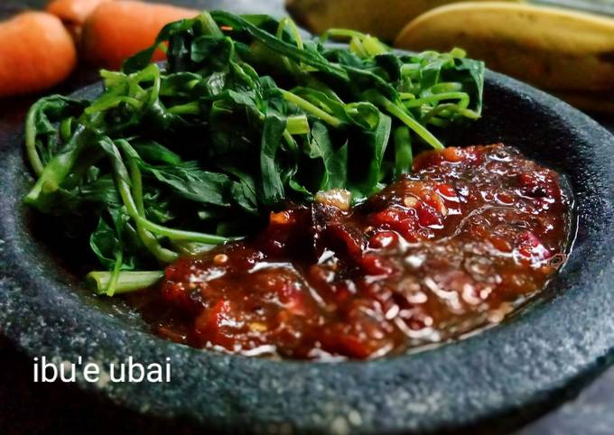 Resep Kangkung Brambang Asem oleh El Shinta Dewi - Cookpad