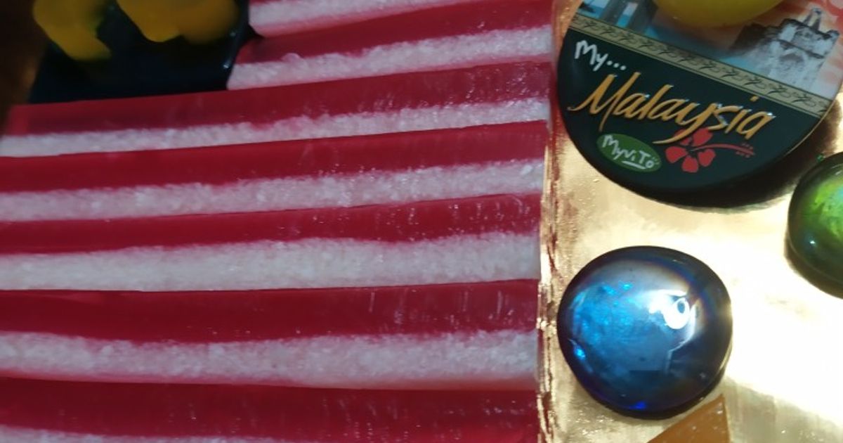 Resipi Agar2 Jalur Gemilang oleh Ani Delighted - Cookpad