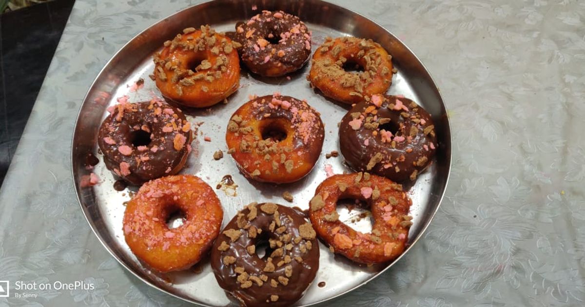 Eggless Donuts Recipe by Adwit Agarwal - Cookpad