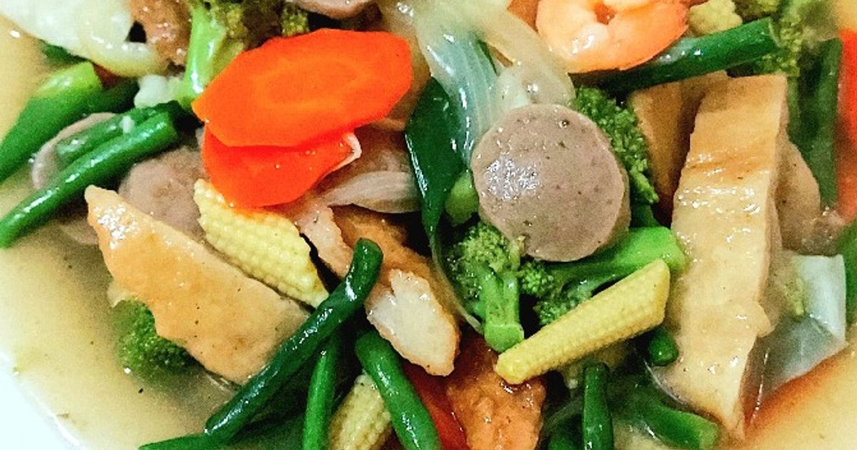 Resep Capcay Goreng Ala Solaria oleh Ferris Kitchen 🍛 - Cookpad