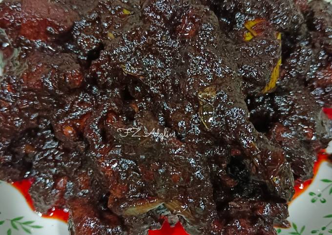 Resipi Daging Masak Hitam Penang Style oleh FZ Adzlin - Cookpad