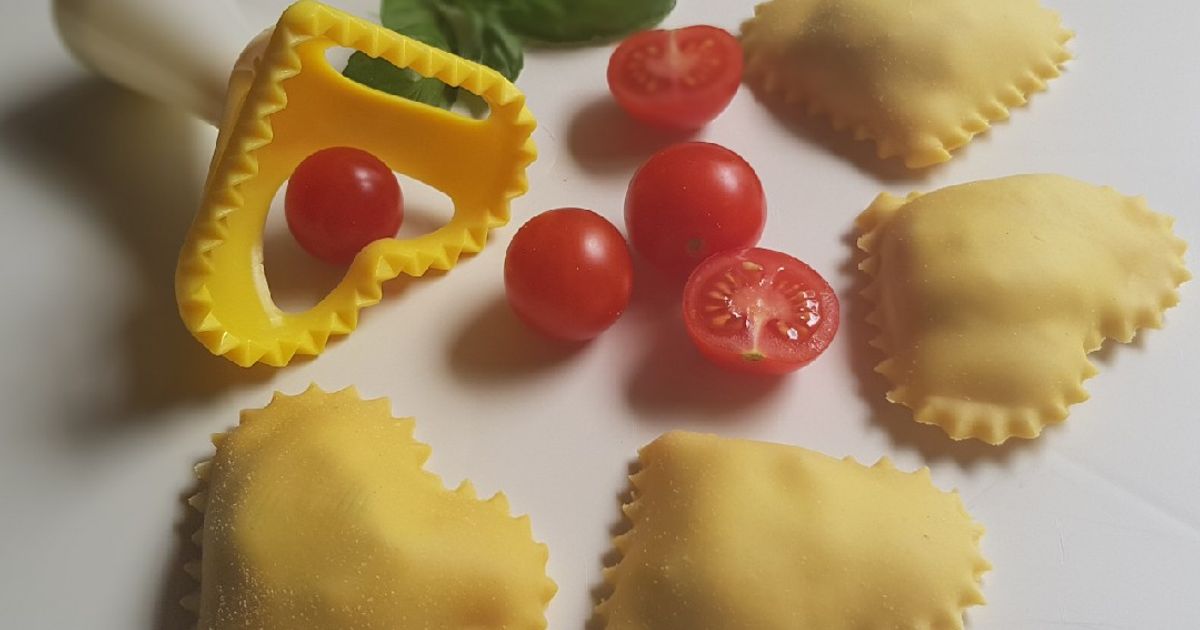 Ricotta Ravioli With Ground Meat Recipe By La Cucina Di Ecaterina