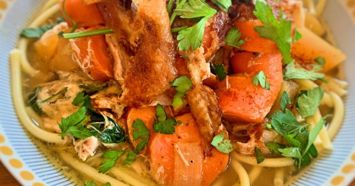 Rosol (Polish Chicken Noodle Soup) Recipe by Emilys Home Cooked Kitchen ...