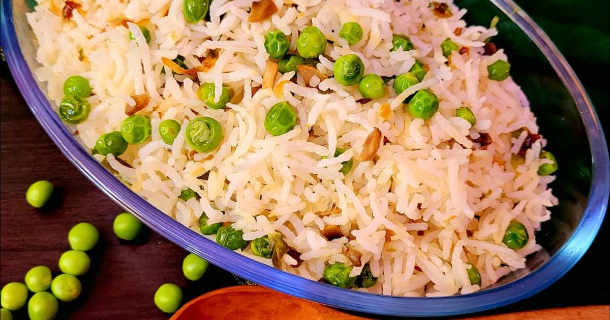 Mushroom Matar Rice Recipe by Swati Keshri 👩‍🍳 - Cookpad