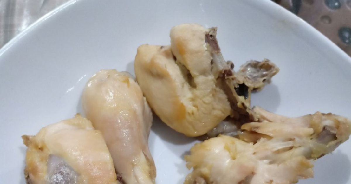 Resep ayam pop air kelapa rumahan enak dan mudah - Cookpad