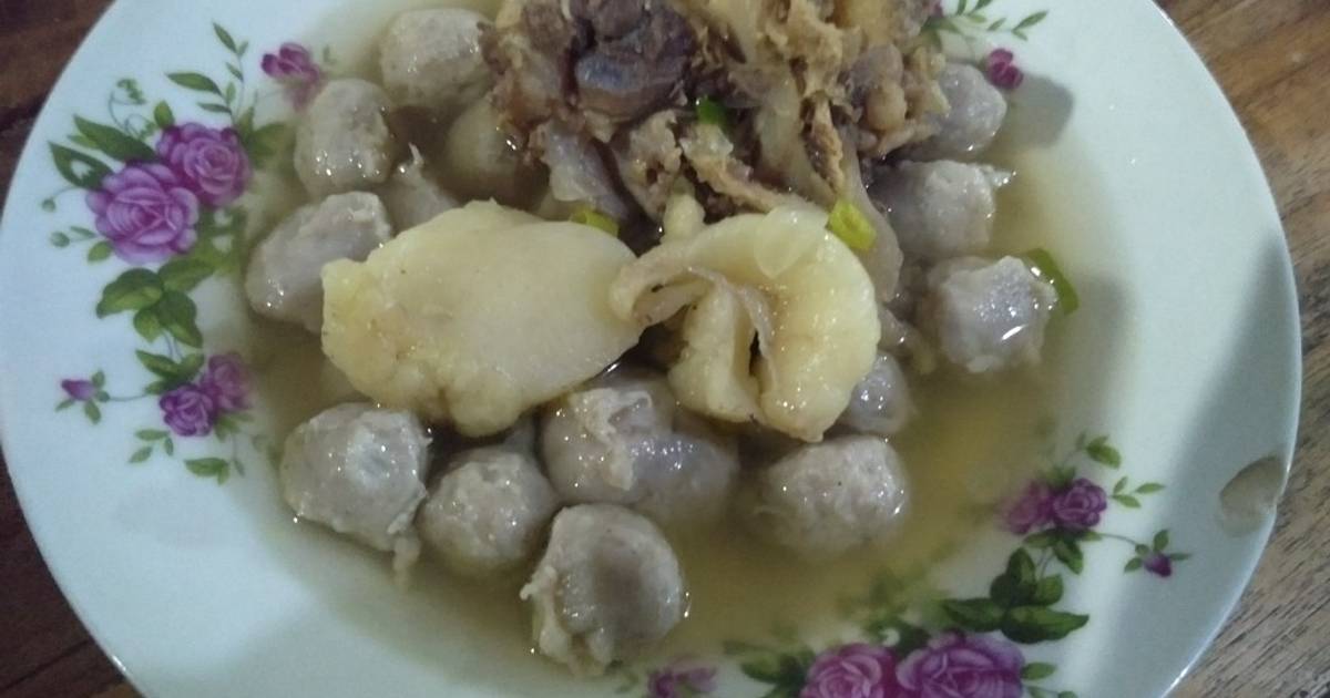 Resep Baso sapi (resep tanpa kuah) oleh NoviTan - Cookpad