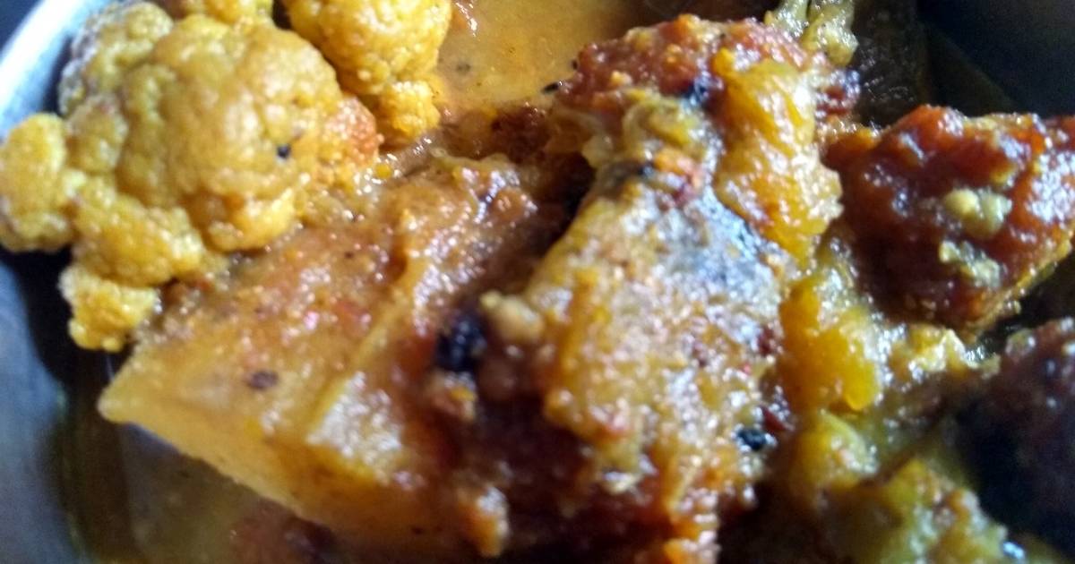 Panch mishali sabji Recipe by Dayita Debnath - Cookpad