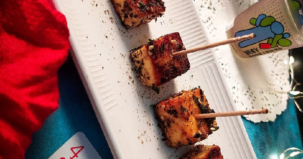 Chilli Basil Paneer Recipe by _pjs kitchen_ - Cookpad