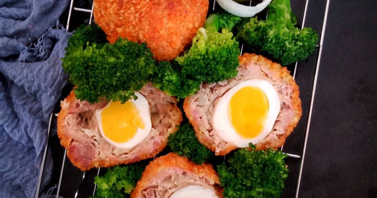 Resep Scoth Eggs oleh imaimey_ - Cookpad