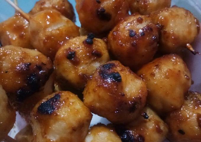 Resep Bakso bakar bbq oleh Intan Vf - Cookpad