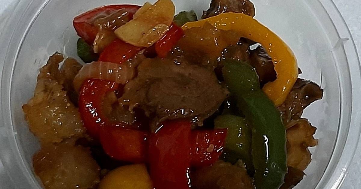Resep Daging paprika saus teriyaki oleh asih beran - Cookpad