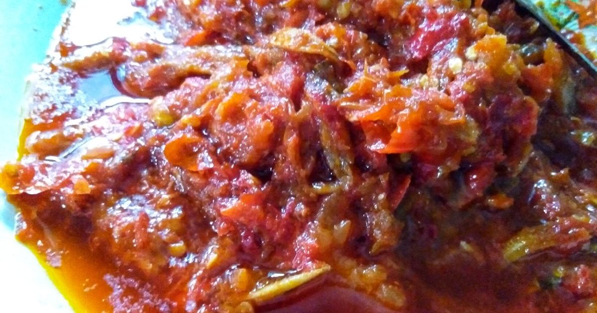Resep Sambalado Teri Padeh oleh Sinta Mustika - Cookpad